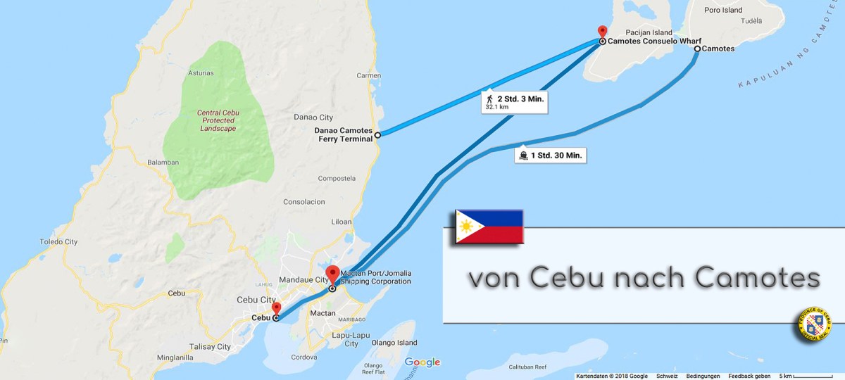 von Cebu nach Camotes – Motorrad und Touren